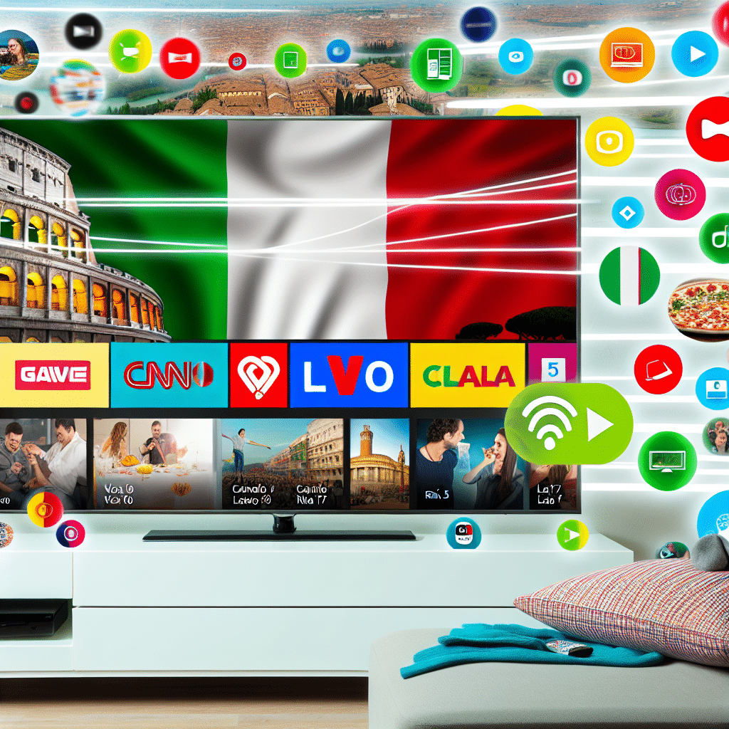 Guarda la TV Italiana in Streaming Gratis su CiborTV - ITALIANA IPTV